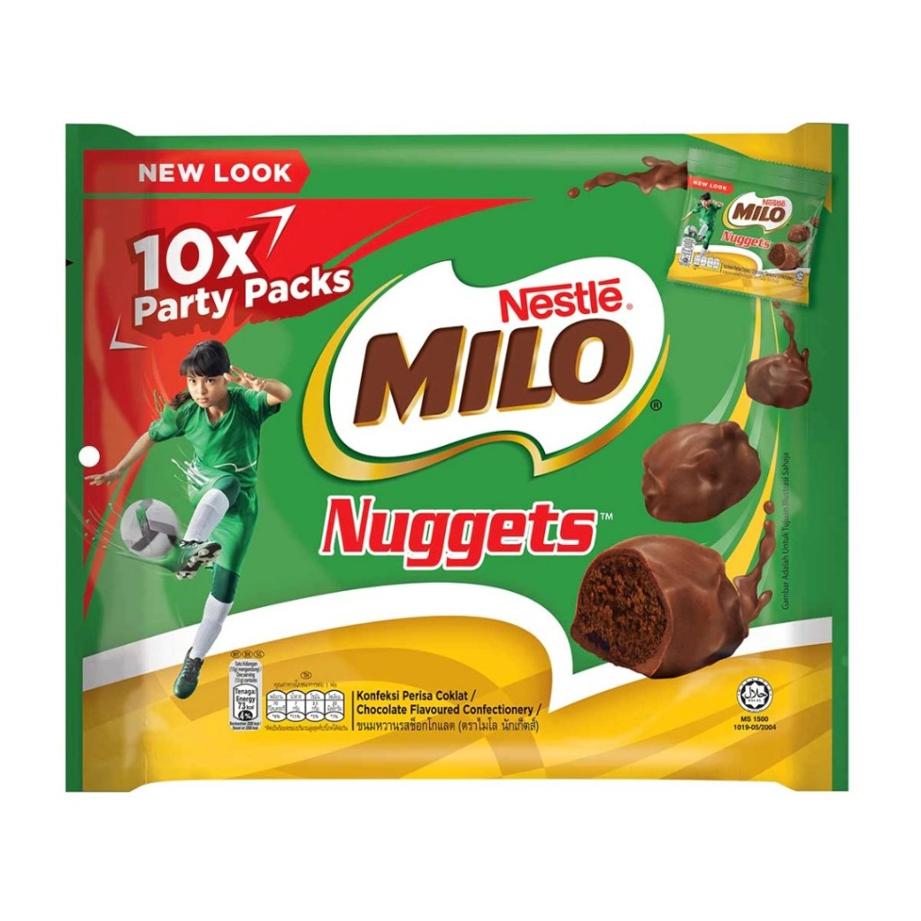 Nestle Milo Nuggets Party Packs 15gx10 | Shopee Malaysia