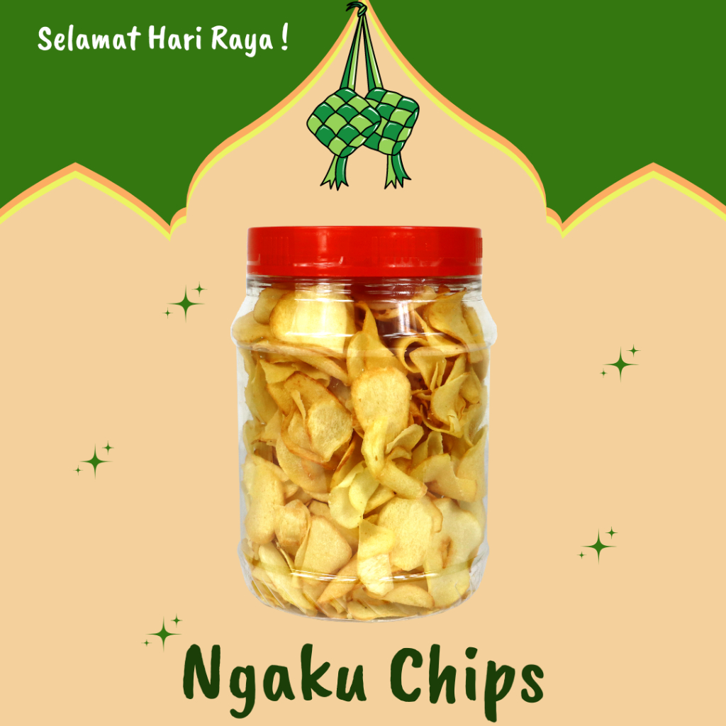Ngaku Chips // Keropok Ngaku // Biskut Raya Kuih Raya | Shopee Malaysia