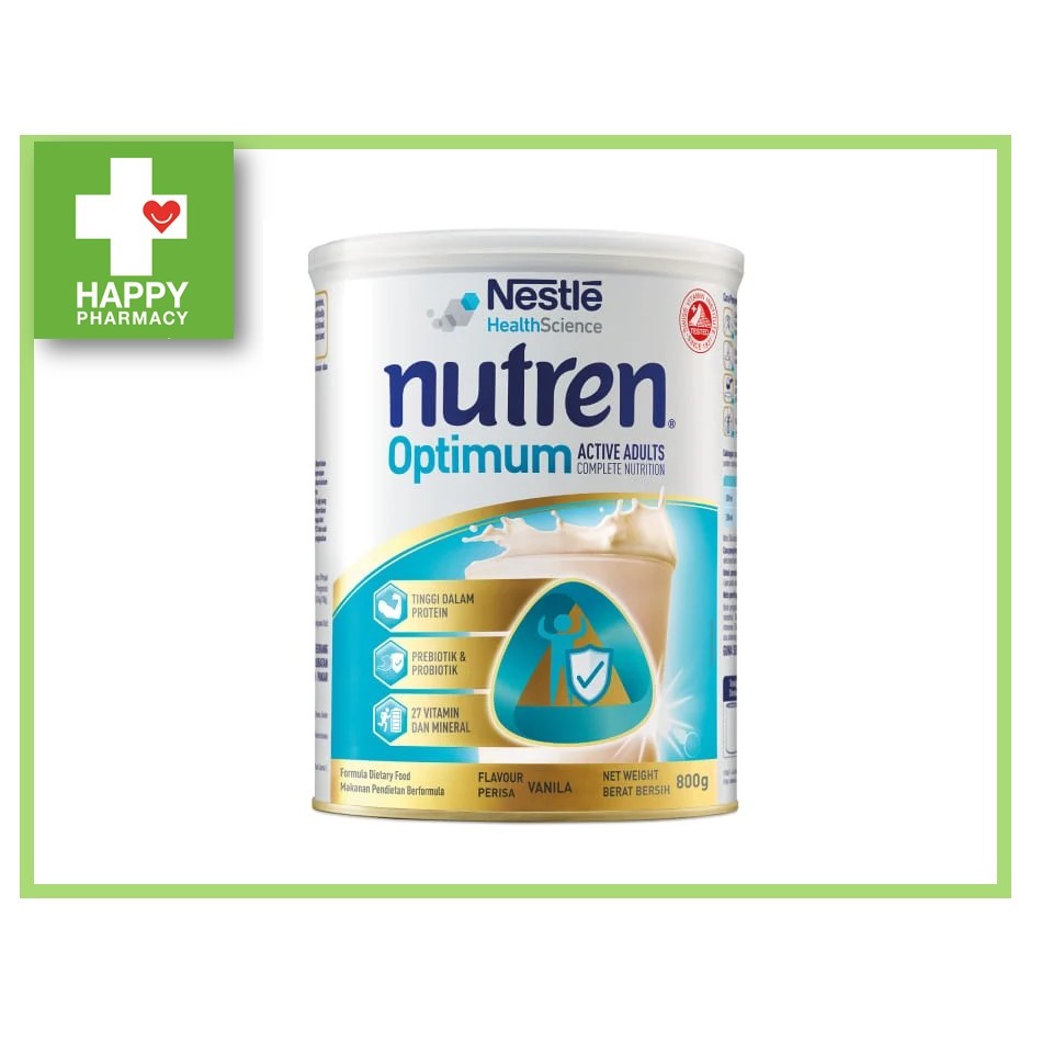 NESTLE NUTREN OPTIMUM 800G | Shopee Malaysia