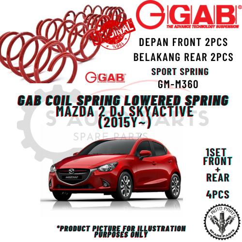 MAZDA 2 DJ SKYACTIVE (2015Y~) (SET-PCS4 )GAB SUPER SPORT PREMIUM HIGH ...