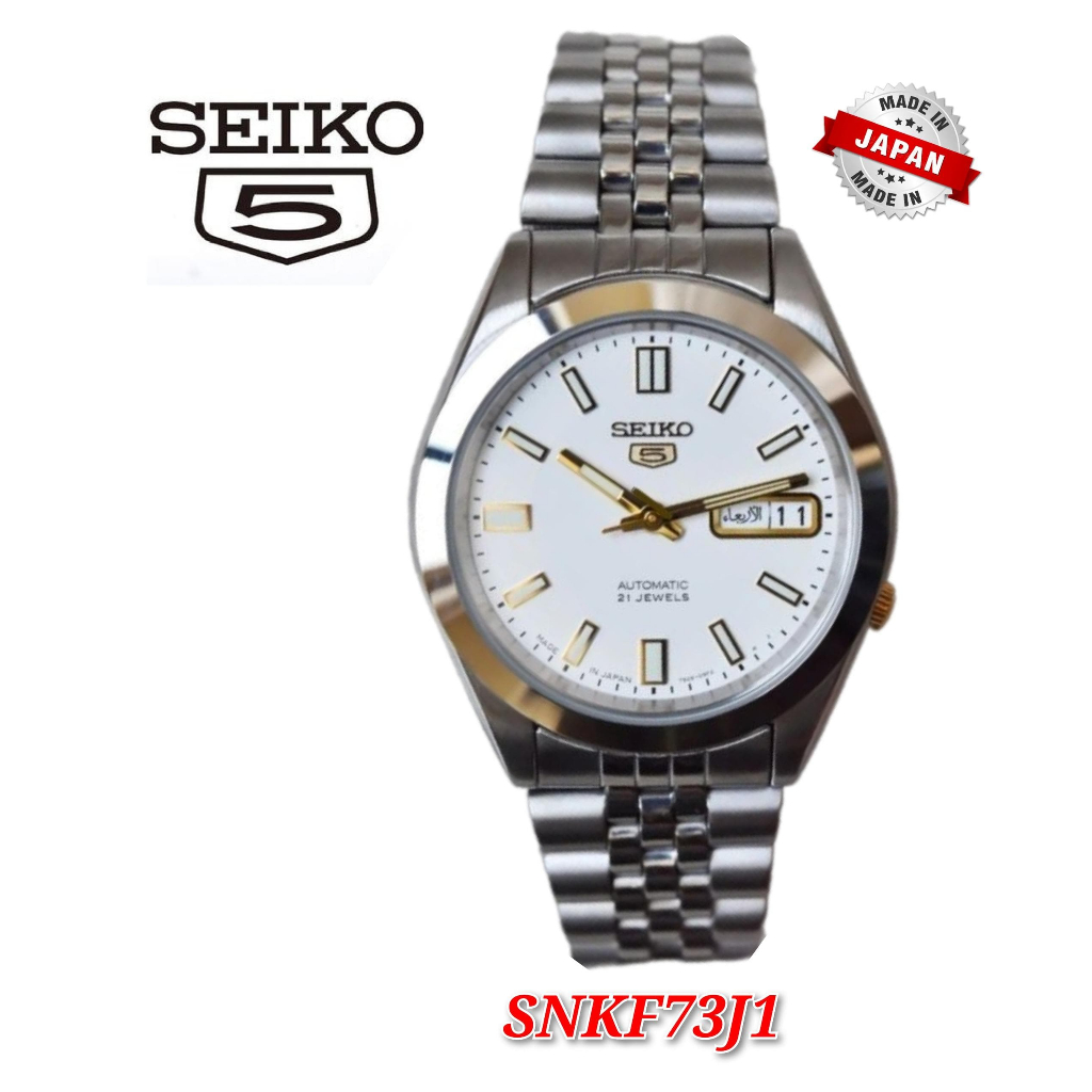 Made in Japan Seiko 5 Dress Watch for Men SNKF73J1 | Shopee Malaysia
