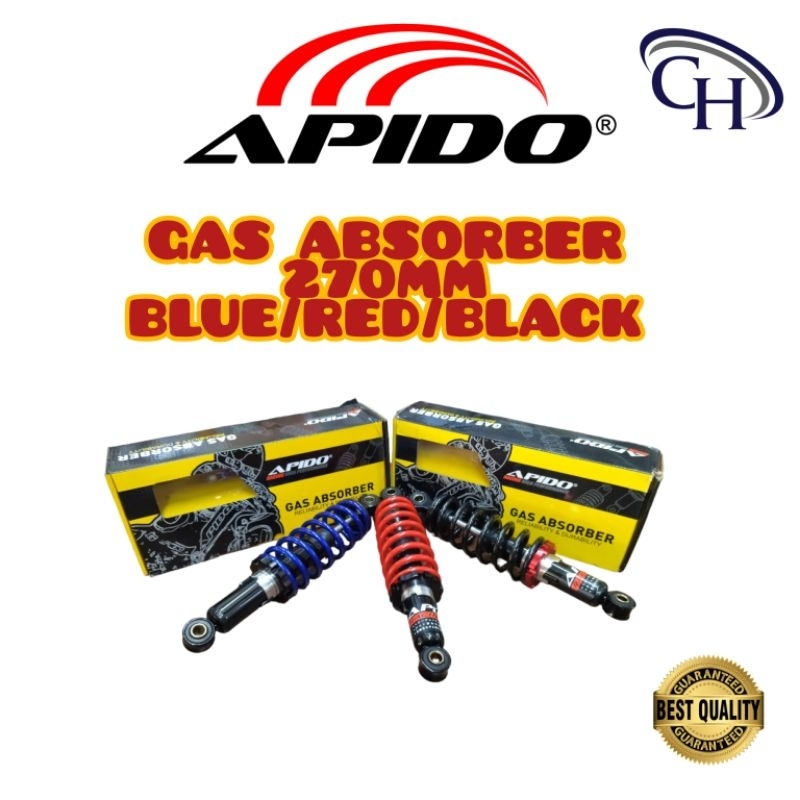 GAS ABSORBER/ABSORBER BELAKANG/APIDO/270MM/Y100/Y110/SRL/SRL115-FI/💯 ...