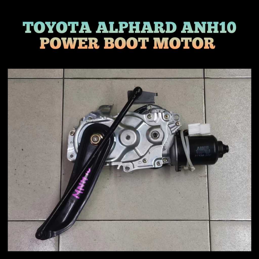 🇯🇵🇯🇵 Power Boot Motor / Rear Gate Motor Toyota Alphard ANH10 02-08 ...