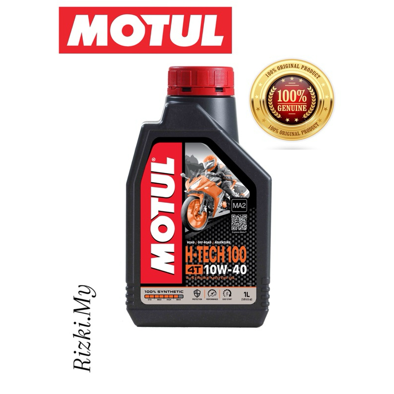 Motul H-Tech 100 10W-40 (100% ORIGINAL PRODUCT) | Shopee Malaysia
