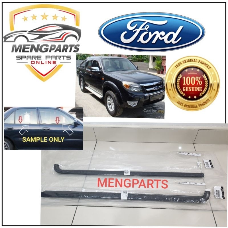 ORIGINAL FORD RANGER WE T5 2008Y-2011Y FRONT & REAR DOOR OUTER MOULDING ...