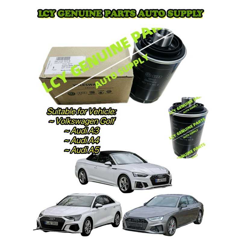 VOLKSWAGEN GOLF, A3, A4, A5 OIL FILTER (06J 198 403) (06J 115 561B ...