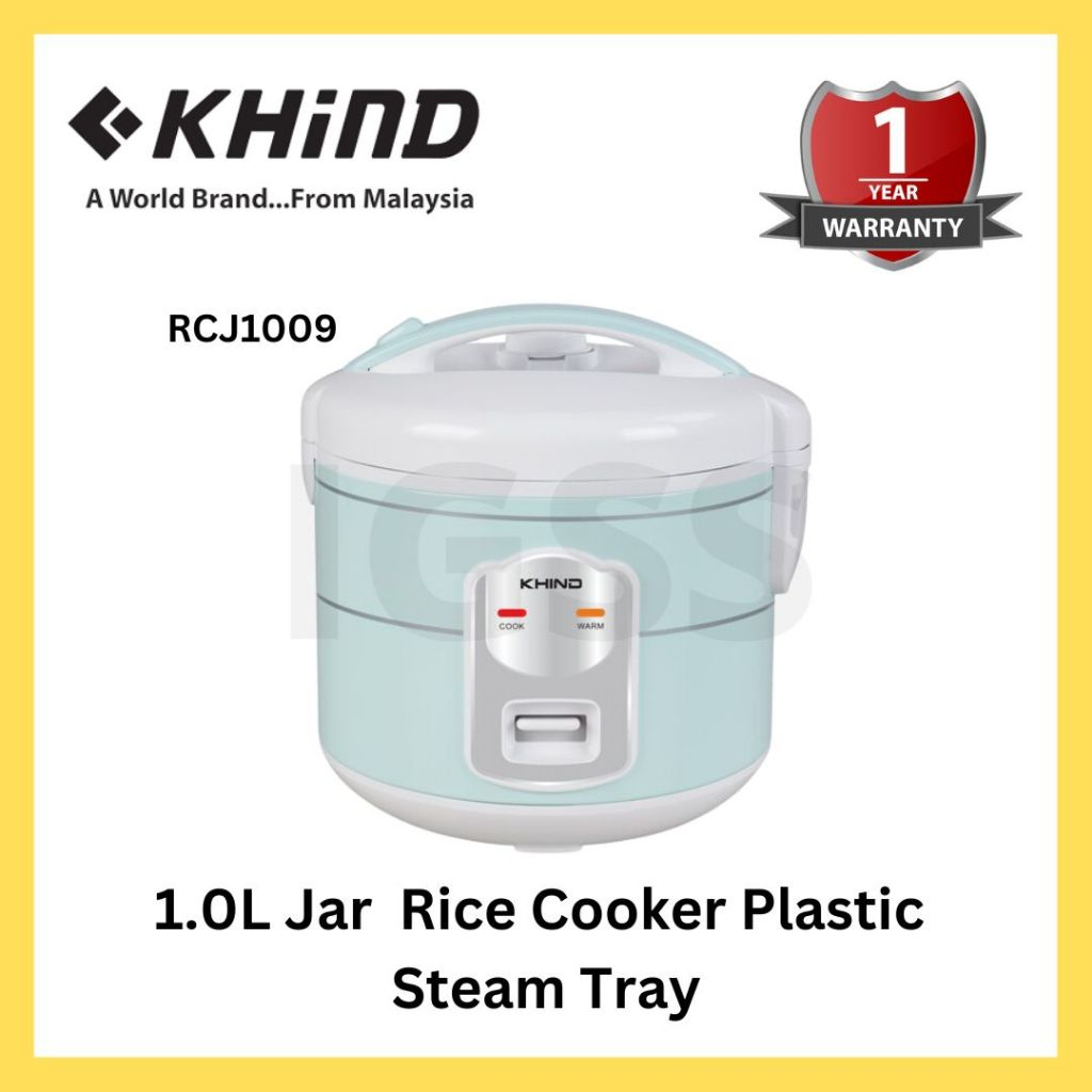 KHIND 1L Jar Rice Cooker ( MINT ) RCJ1009 | Shopee Malaysia