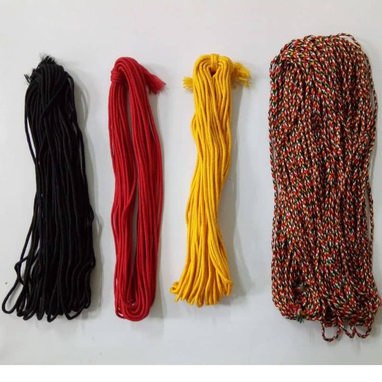 Arana Kayiru - Red / Black / Yellow / Rainbow Colour - 5meter | Shopee ...