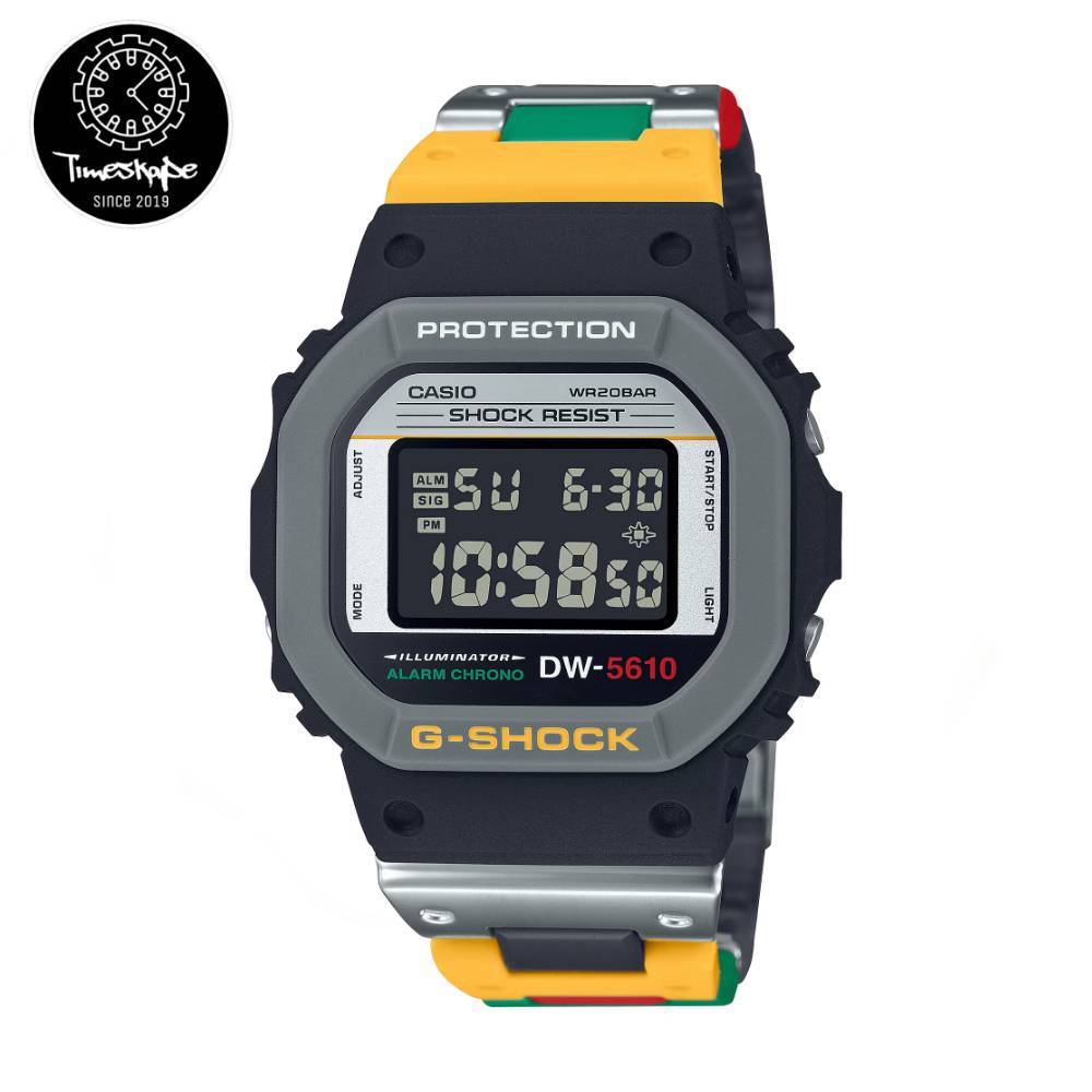 Original CASIO G-SHOCK Digital Mixtape Music-themed with Multicolor ...