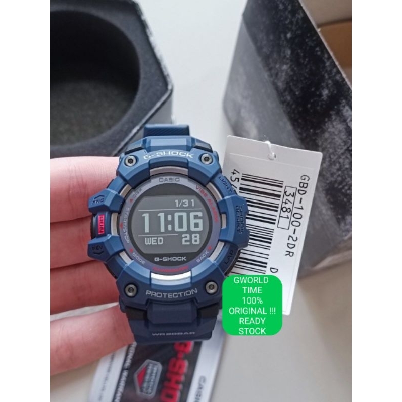 (ASIA SET)G-SHOCK ORIGINAL GBD-100-2DR/GBD-100-2/GBD100/GBD 100 ...