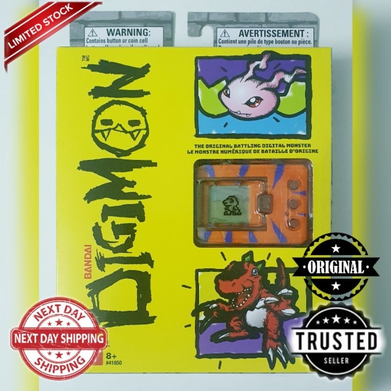 Original Bandai Digimon Digivice Vpet Virtual Pet Digital Monster 20th ...