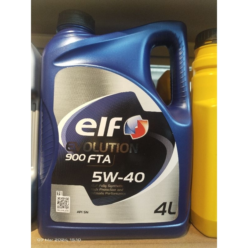 ELF 900 FTA Fully Synthetic 5w40 (4L) | Shopee Malaysia
