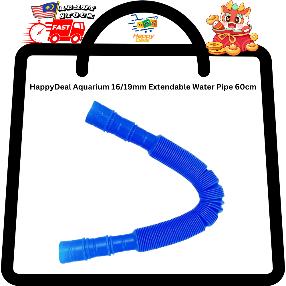 Extendable Water Pipe | 16/19mm | Aquarium Aquascaping | 60cm | Happy ...