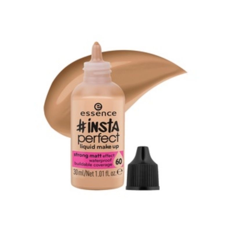 Essence Insta Perfect Liquid Make Up 60 waterproof buildable coverage ...