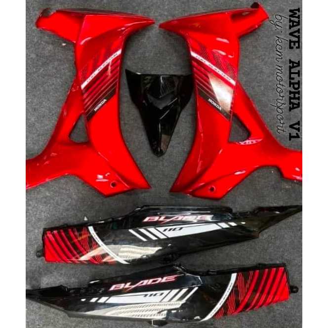 COVERSET HONDA WAVE ALPHA 110 V1, V2 BATMAN EDITION | Shopee Malaysia