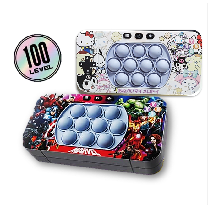 100 level Second Generation Quick Push Game Pop It Electronic Speed Toy ...