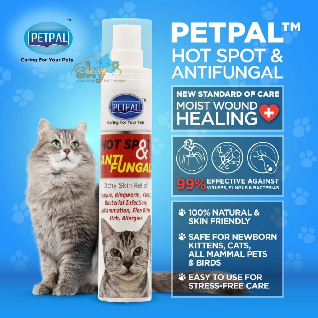 Petpal Hot Spot & Anti-Fungal Spray (Cat) 50ML | Shopee Malaysia