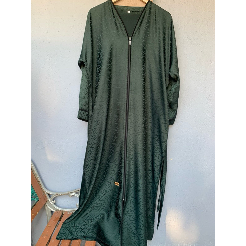 ABAYA ZIP WITH SHAWL | Shopee Malaysia