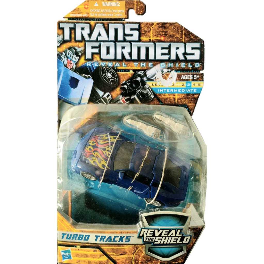 Hasbro Transformers Reveal the Shield Deluxe Turbo Tracks MOSC | Shopee ...