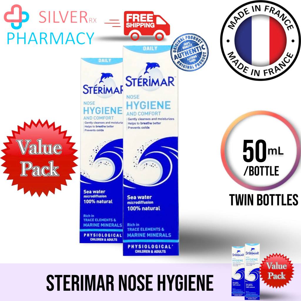 Sterimar Nose Hygiene And Comfort Nasal Spray for Adults & Children 3 ...