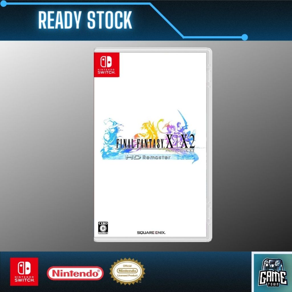 Nintendo Switch FF / Final Fantasy X & X-2 HD Remaster 最终幻想 / 太空战士 10 ...