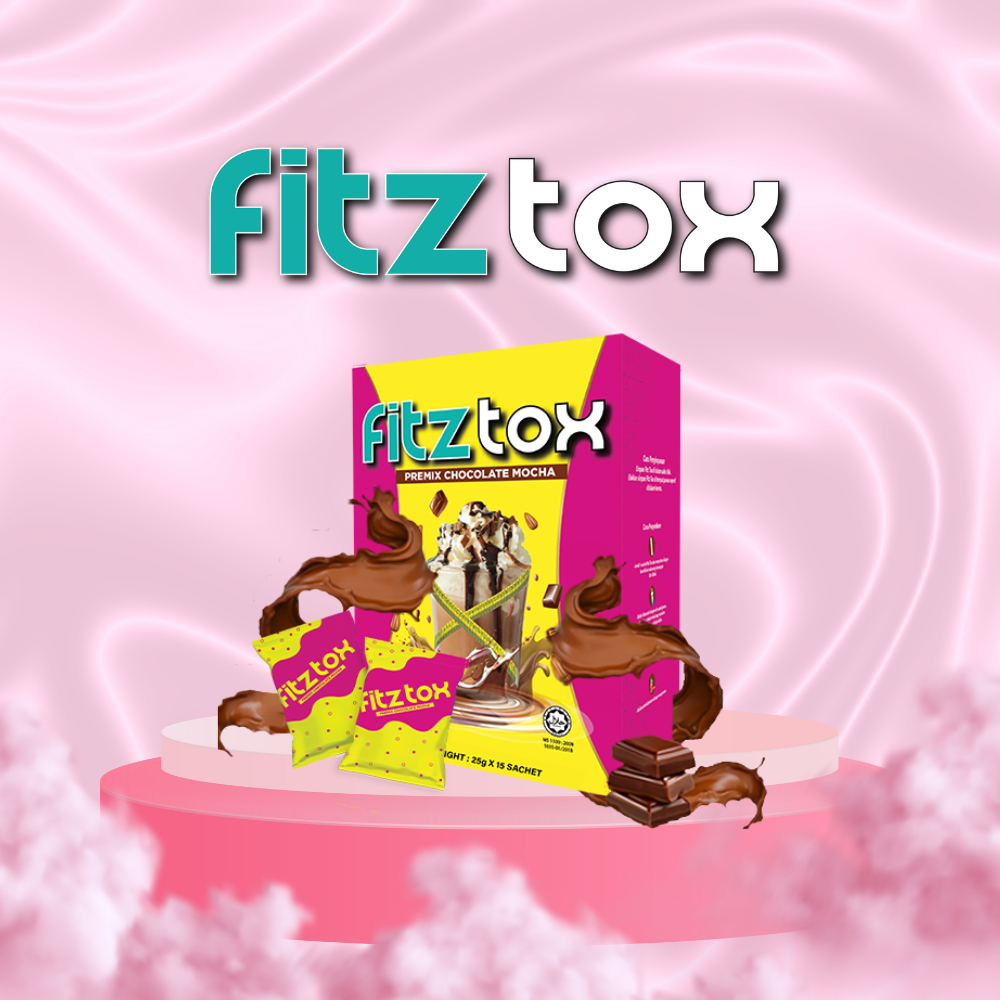 Original HQ💯 FITZTOX PREMIX MOCHA SLIMMING SUPPLEMENT (BAKAR LEMAK ...