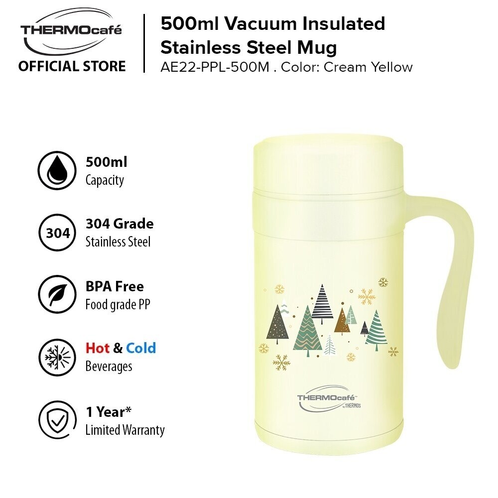 Thermocafe 500ml Vacuum Insulated Mug with Handle ( Limited Edition ...