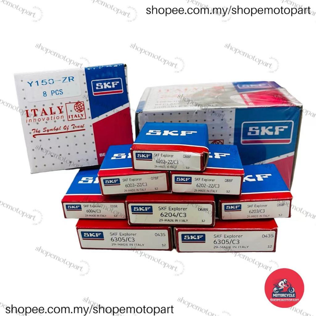 SKF ENGINE BEARING C3 Y15ZR Y15 Y16ZR Y16 EX5 DREAM LC135 4S 5S 135LC ...