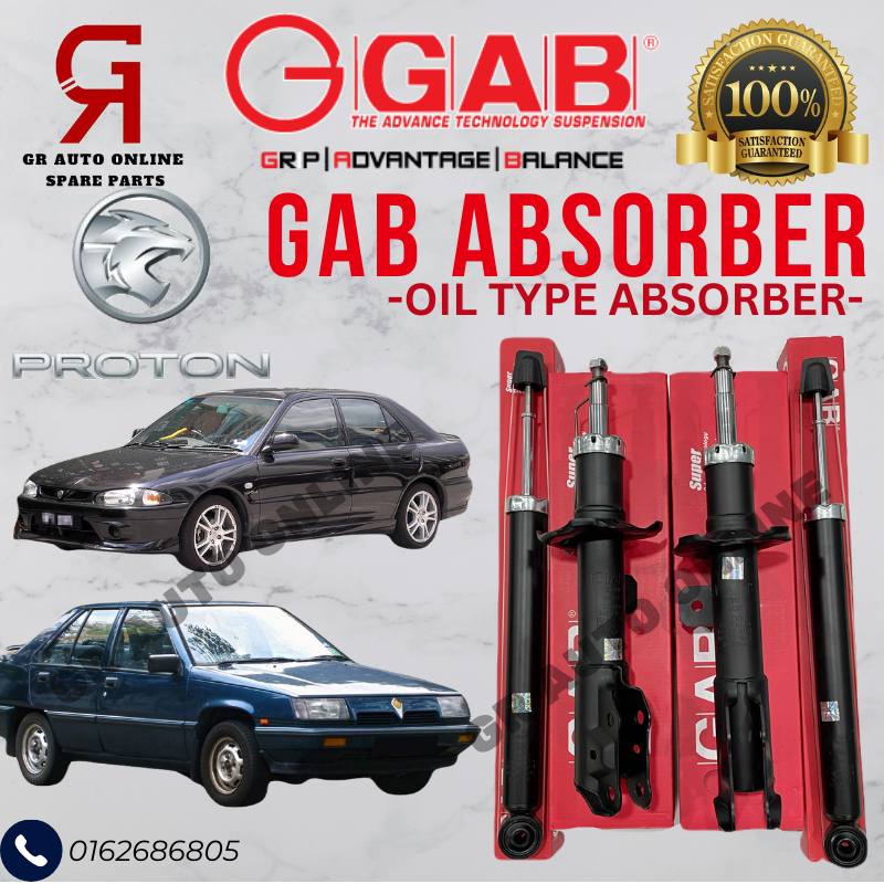 Original Gab Absorber Proton Wira 1.3 1.5 Proton Saga 12V (OIL TYPE ...