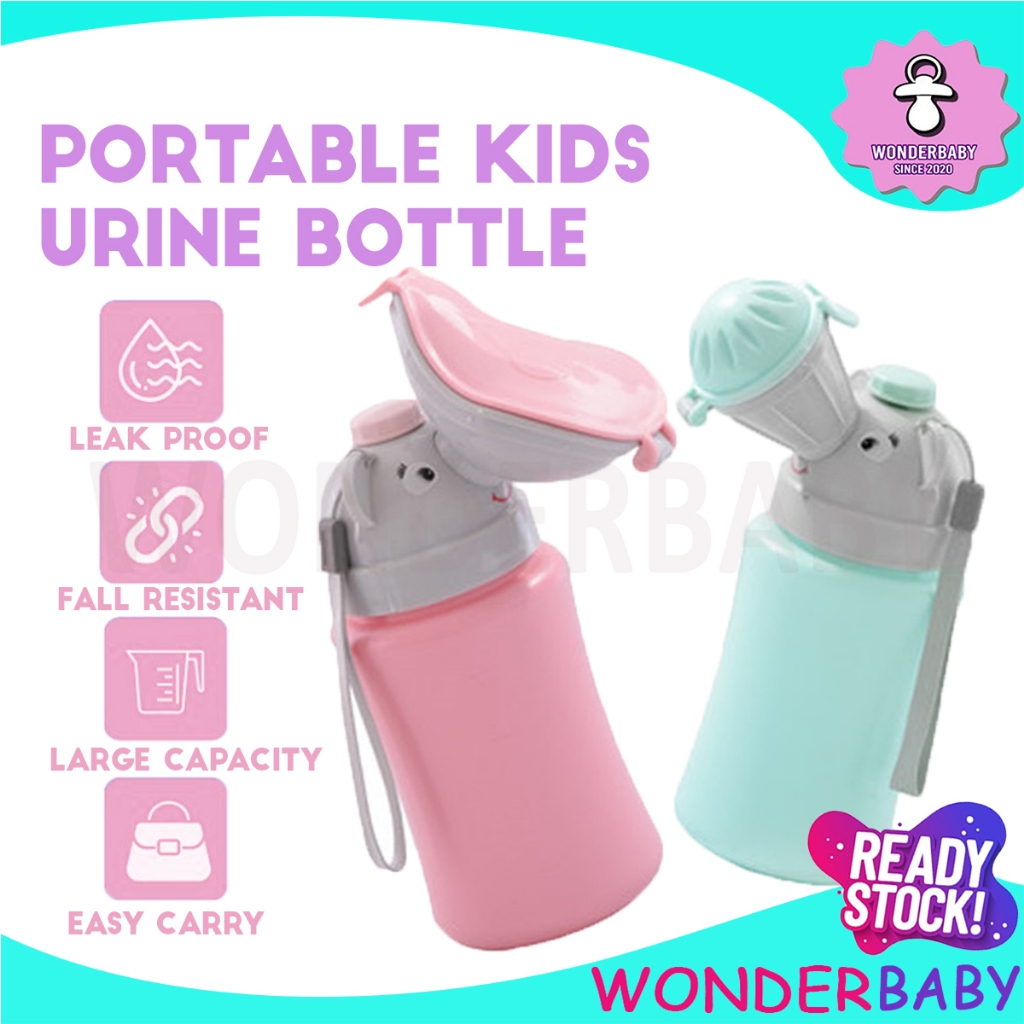 MUST HAVE Children Kids Travel Pee Bottle Kids Car Portable Pee Bottle ...