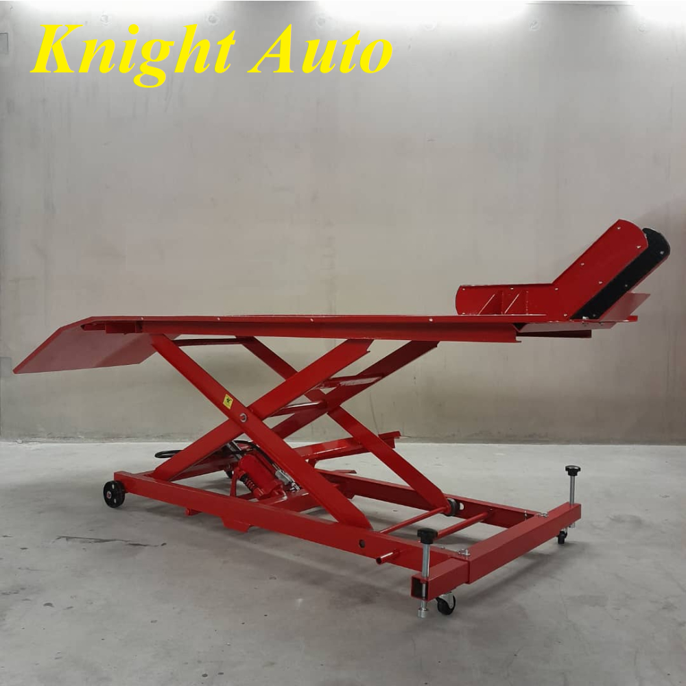 KGT Heavy Duty 1000Lbs Air & Hydraulic Motorcycle Lift Rear Loading ...