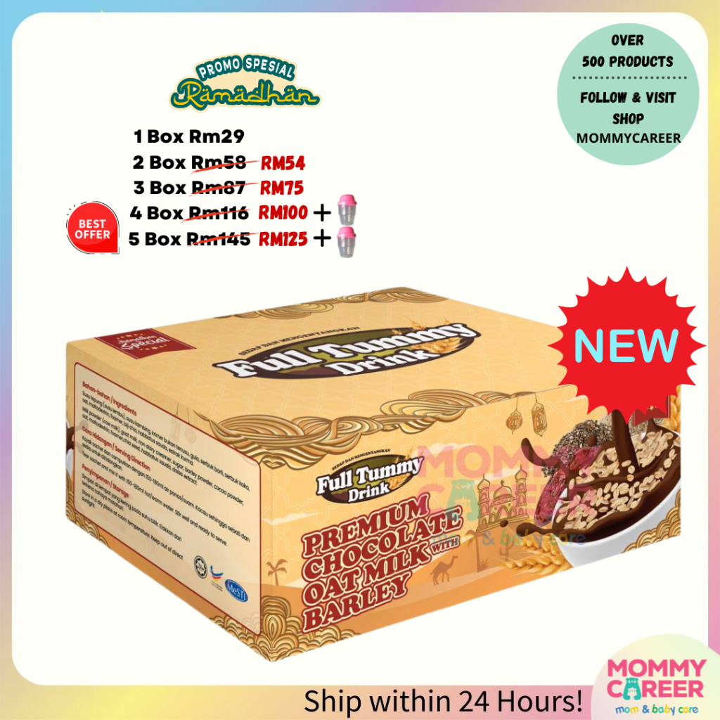 Full Tummy Drink By Aifa Azlan FTD Minuman Oat | Shopee Malaysia