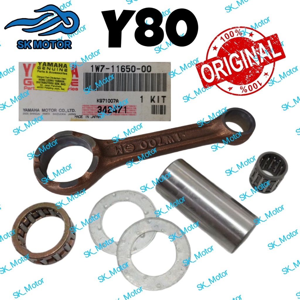 TKRJ Yamaha Y80 (Made in Japan) Original Connecting Rod Set 100% ...