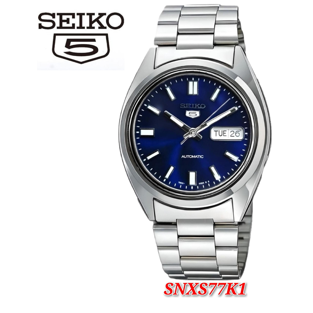Seiko 5 Automatic SNXS77K1 Men's Watch . | Shopee Malaysia