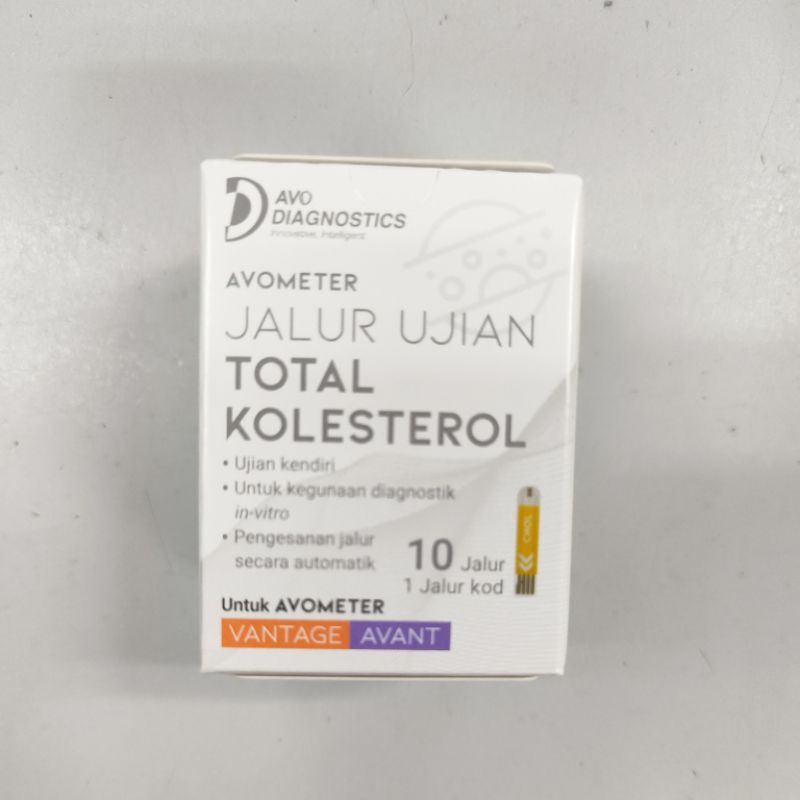 avometer total cholesterol Test Strips 10's EXPIRY 7/26 Jalur Ujian ...