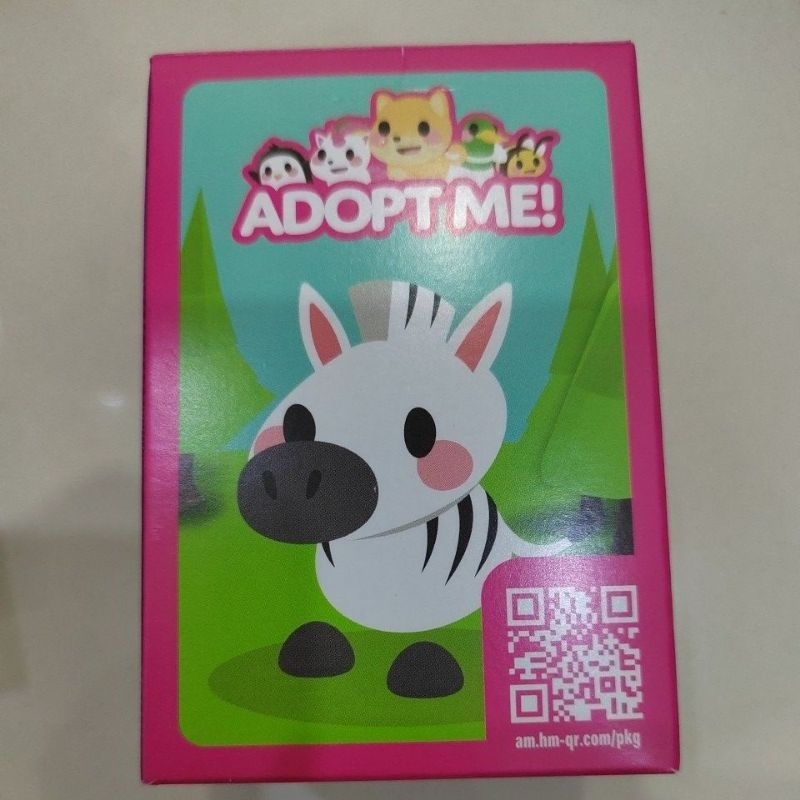 (USED) McDonald's Happy Meal Toys Adopt Me! Zebra | Shopee Malaysia