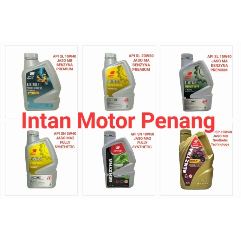 Enoc Eppco Benzyna Engine Oil Mineral 20W50 Semi/ Fully Synthetic 10W40 ...