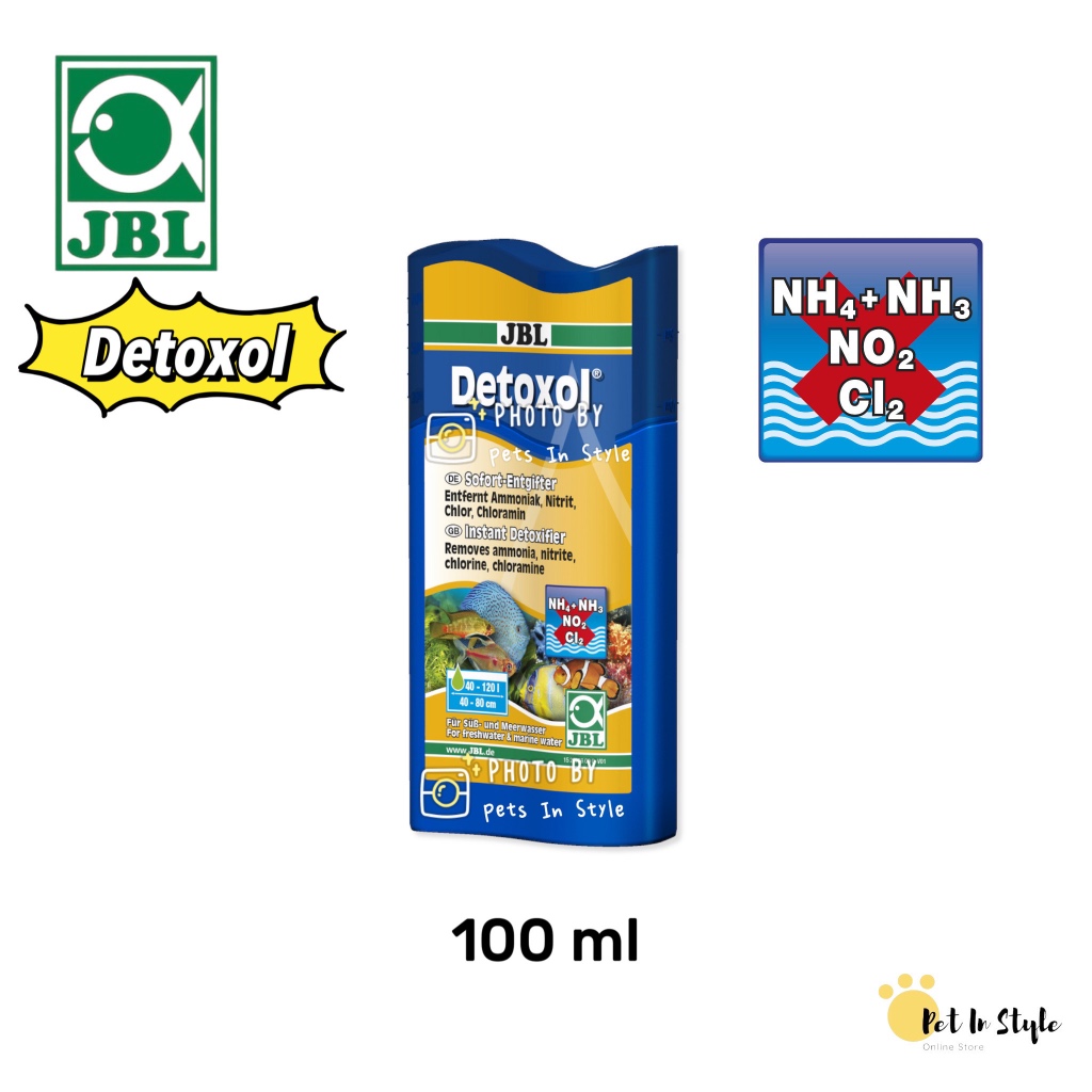 Ready Stock ‼️ JBL Detoxol (Remove NH4+NH3/NO2/CL2) 100ml | Shopee Malaysia