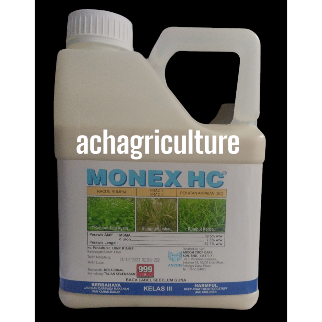 4LIT | MONEX HC | Ancom | Herbicide | Racun Serap | Shopee Malaysia