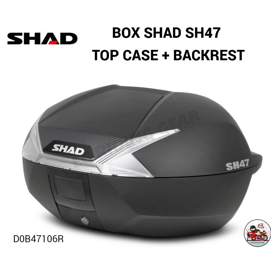 BOX SHAD SH47 TOP CASE / BACKREST / INNER BAG | Shopee Malaysia