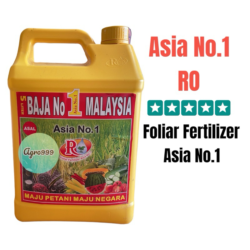 5L RO Baja Original Baja Foliar /Padi/Asia No 1 | Shopee Malaysia