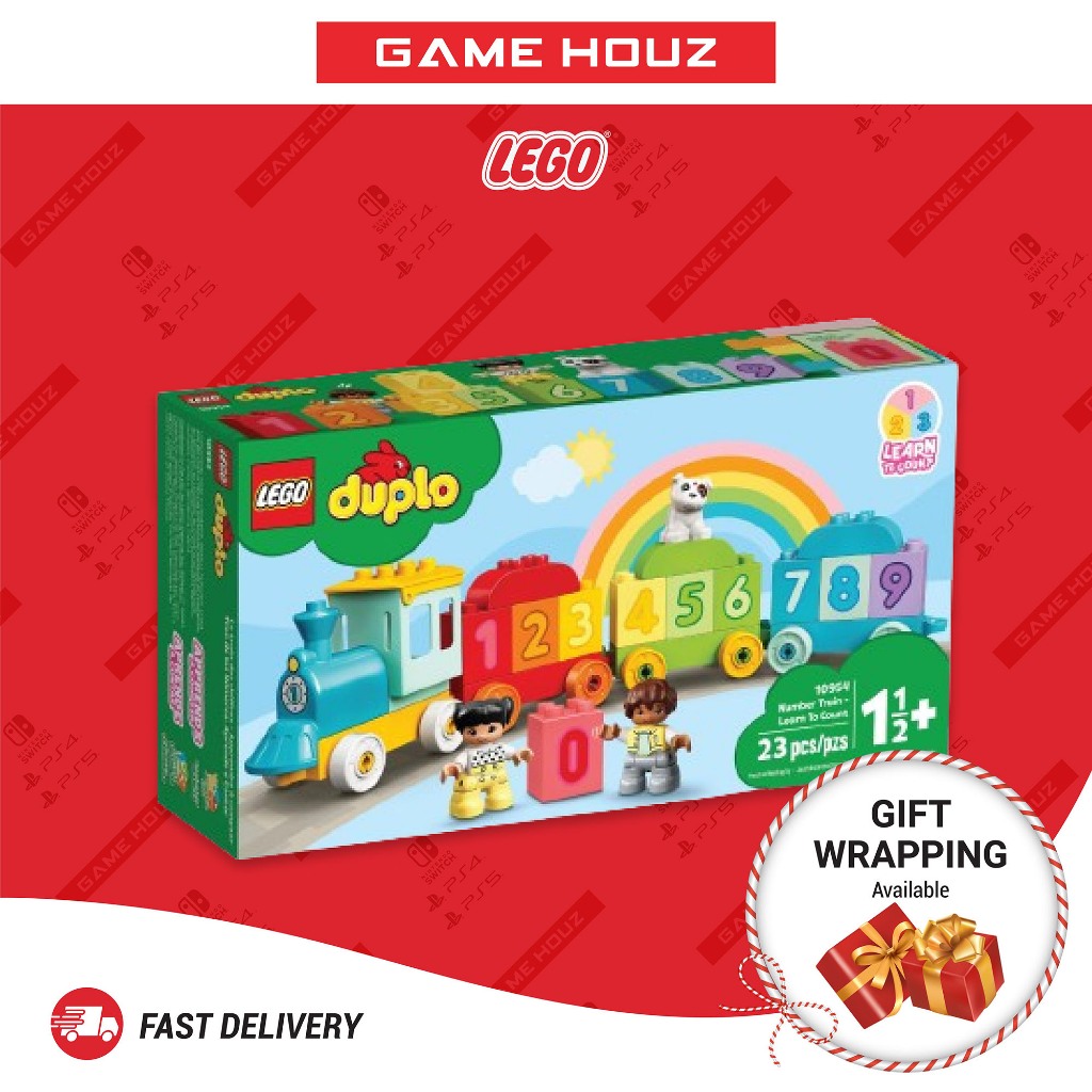 LEGO DUPLO Number Train - Learn To Count (LG10954) | Shopee Malaysia