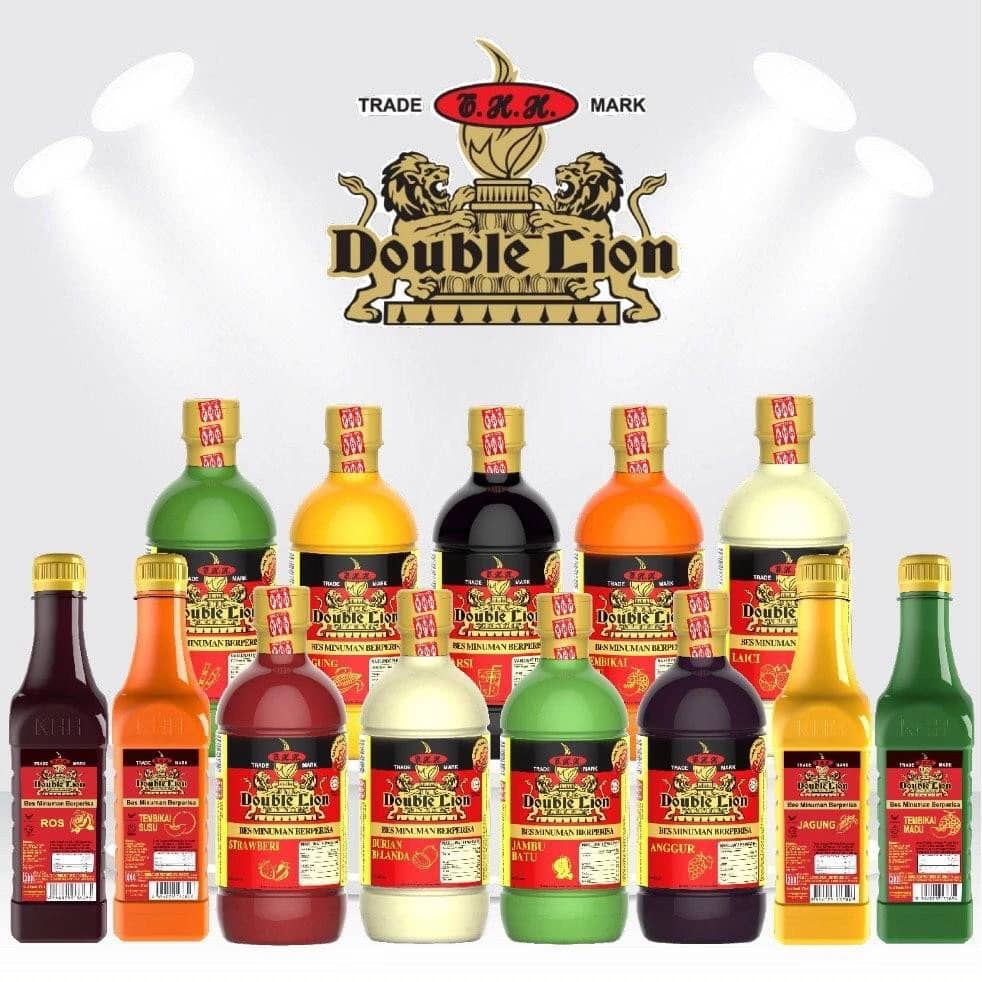 Double Lion Flavored Cordial Concentrated / Bes Kordial Minuman ...
