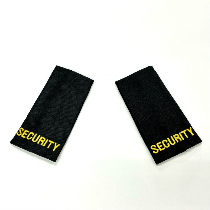 Epaulette Black 0 Lines (0/1/2/3 Lines) (Security Guard Accessories ...