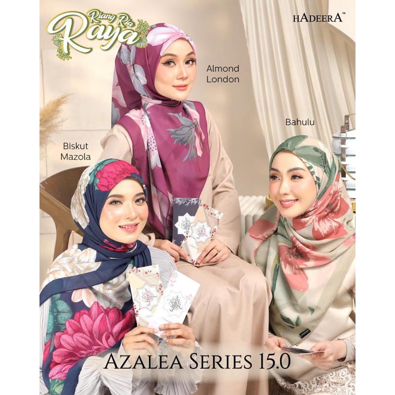 🔥 Bawal Azalea HADEERA CHIFFON PREMIUM SENANG BENTUK minaz fareha ...