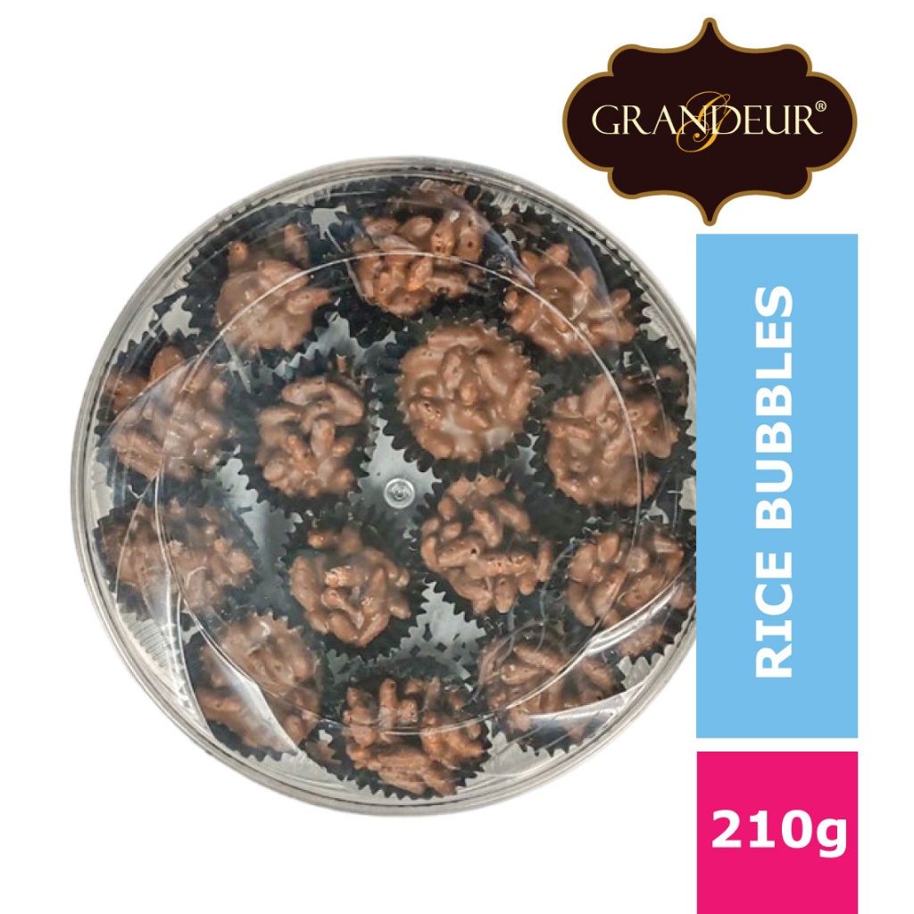 GRANDEUR Rice Bubbles with Milk Chocolate Bertih Beras dengan Coklat ...