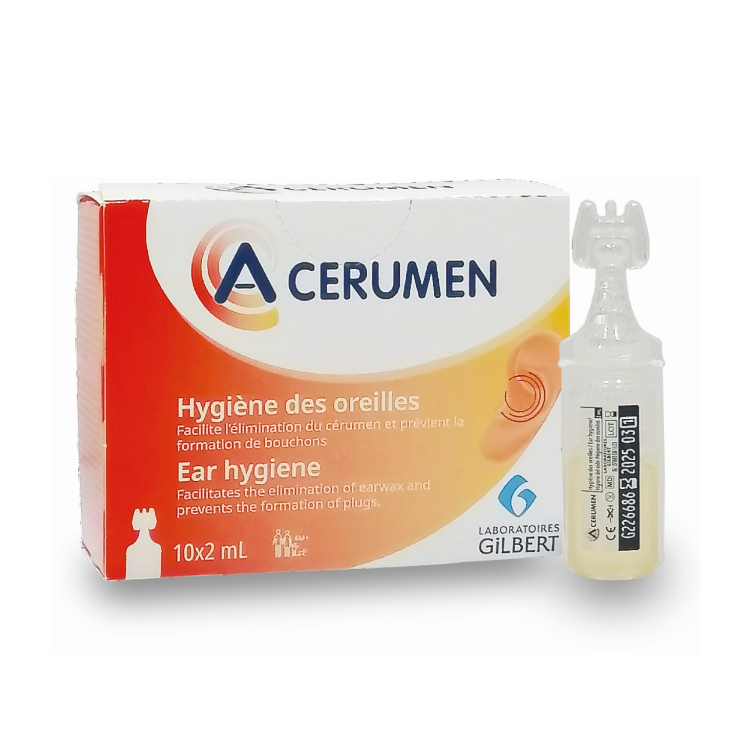 A-CERUMEN ear hygiene 2ml/vial 5(no box ) or 10 vials (with box ...