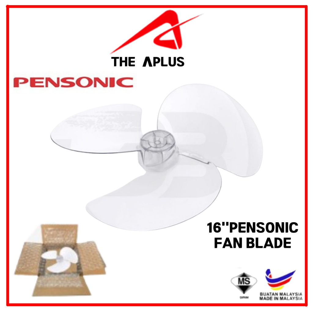 Pensonic Replacement Fan Blade 16" For 16 inch Wall Fan/Stand Fan/Table ...