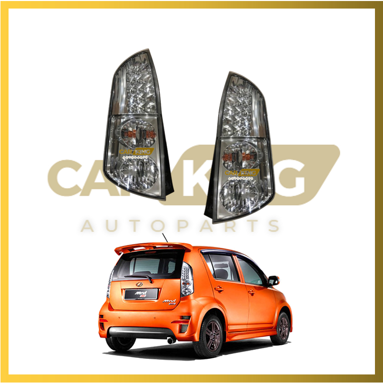 PERODUA MYVI 2008 SE TAIL LAMP (WITH LED) / LAMPU BELAKANG PERODUA MYVI ...
