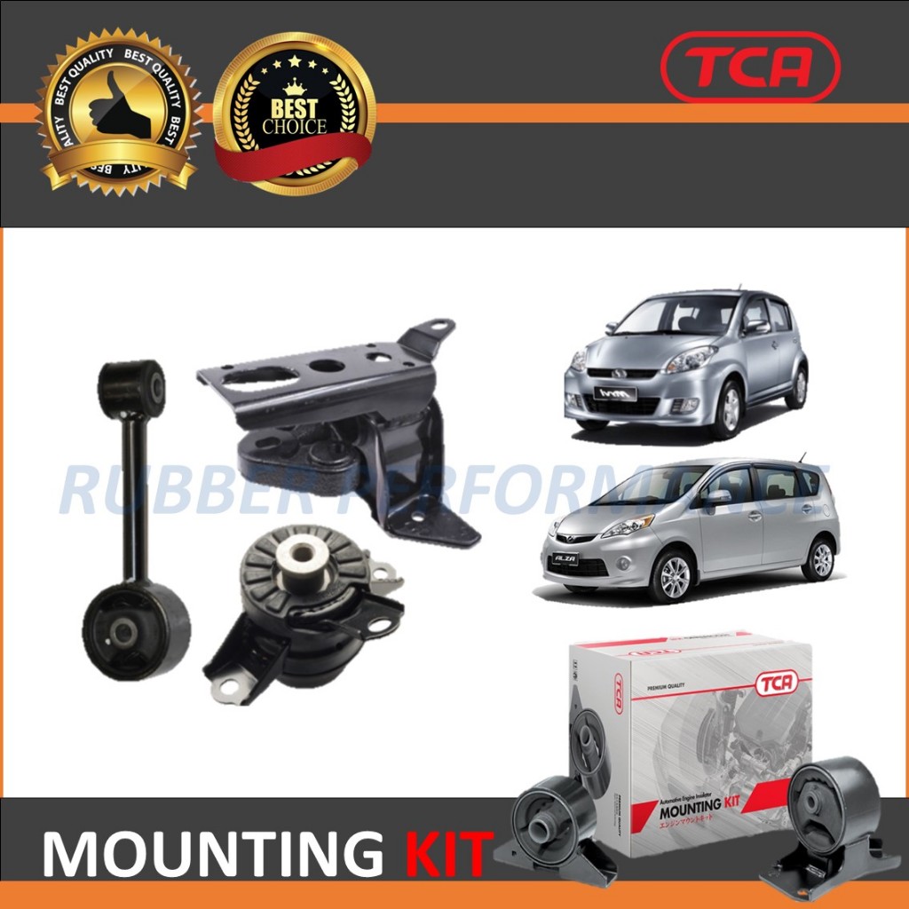1 SET TCA BRAND ENGINE MOUNTING PERODUA ALZA 1.5 L /MYVI LAGI BEST 1.5 ...